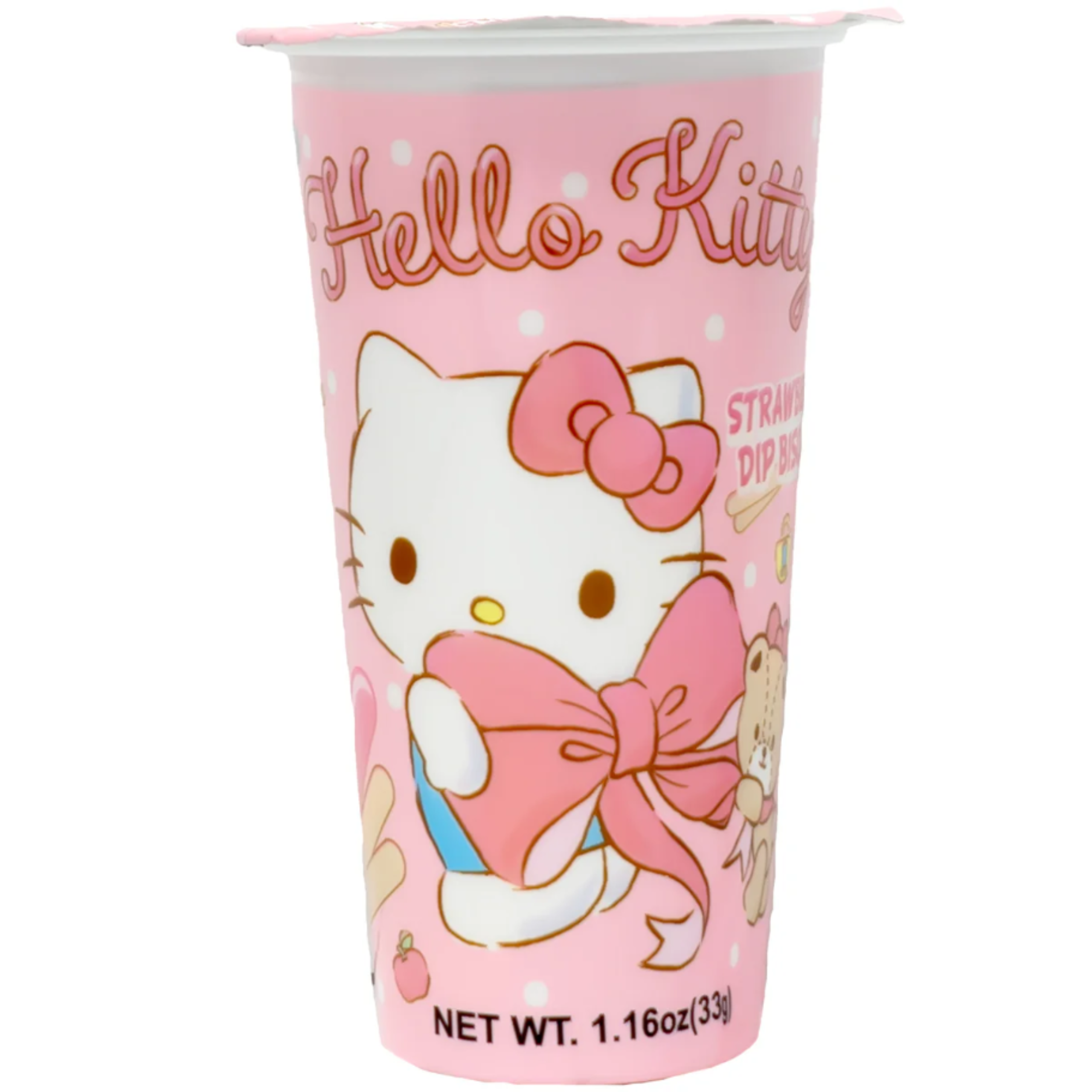 Hello Kitty - Strawberry Dip Biscuit | Otaku Takeout